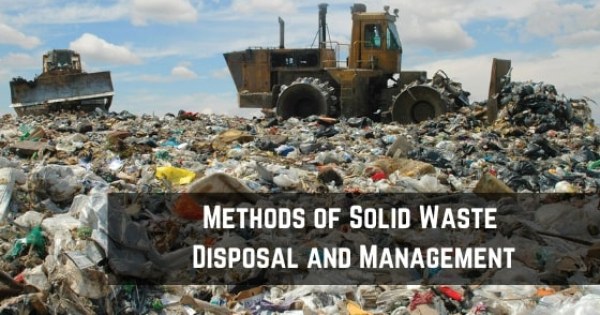 14 Methods of Solid Waste Disposal and Management