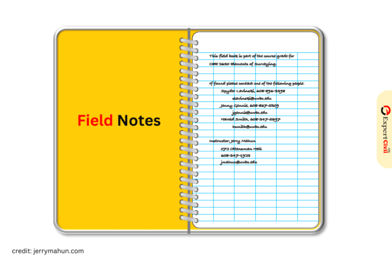 Importance of Clear and Accurate Field Notes for Surveyors