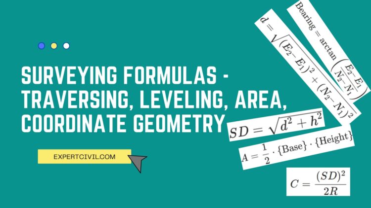 Surveying Formulas